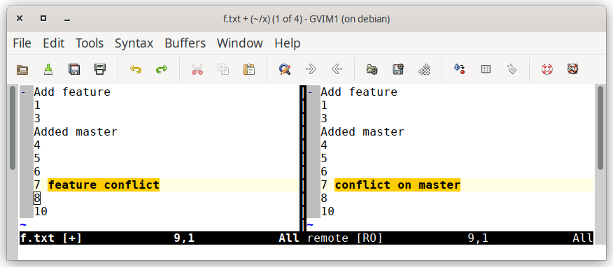 How to Resolve Git Rebase and Merge Conflicts with Vim